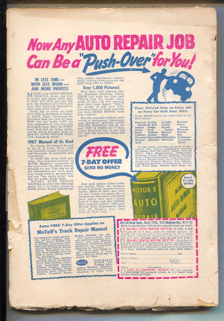 Detective Book-Spring 1948-Norman Saunders spice-gun moll cover-pulp ...