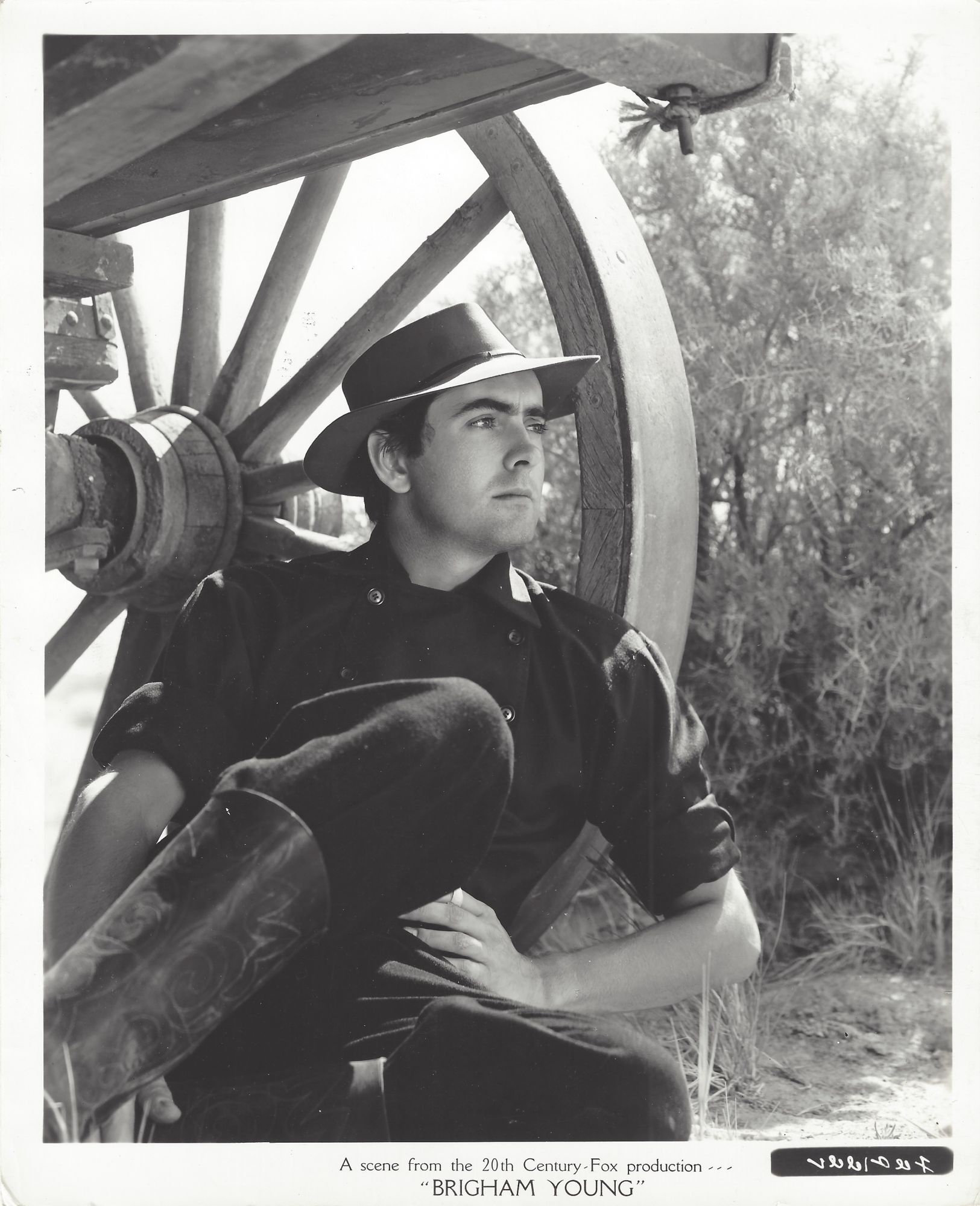 A scene from the 20th Century Fox production Brigham Young by [Power, Tyrone]: (1940) | Tschanz ...