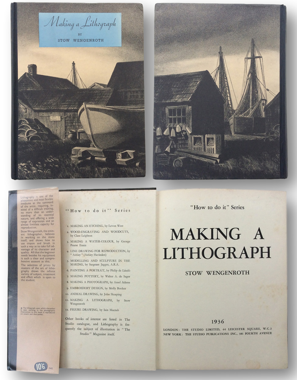 Making a Lithograph. by WENGENROTH, Stow.:: (1936) | John L. Capes ...