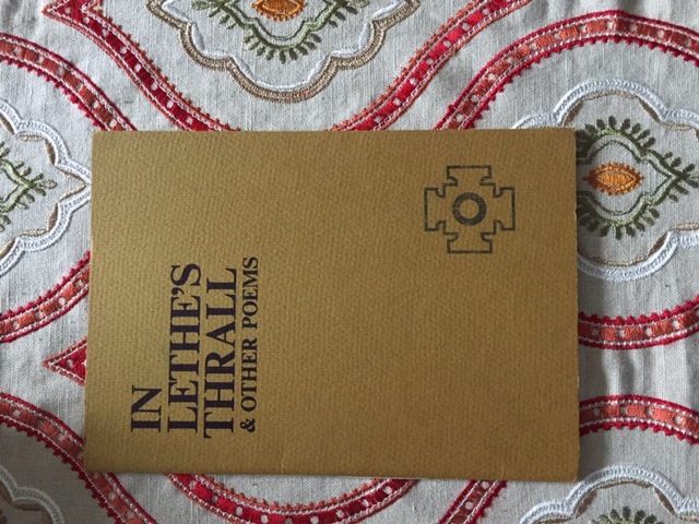 In Lethe's Thrall & Other Poems by Brian Keeble: Fine Soft cover (1973 ...