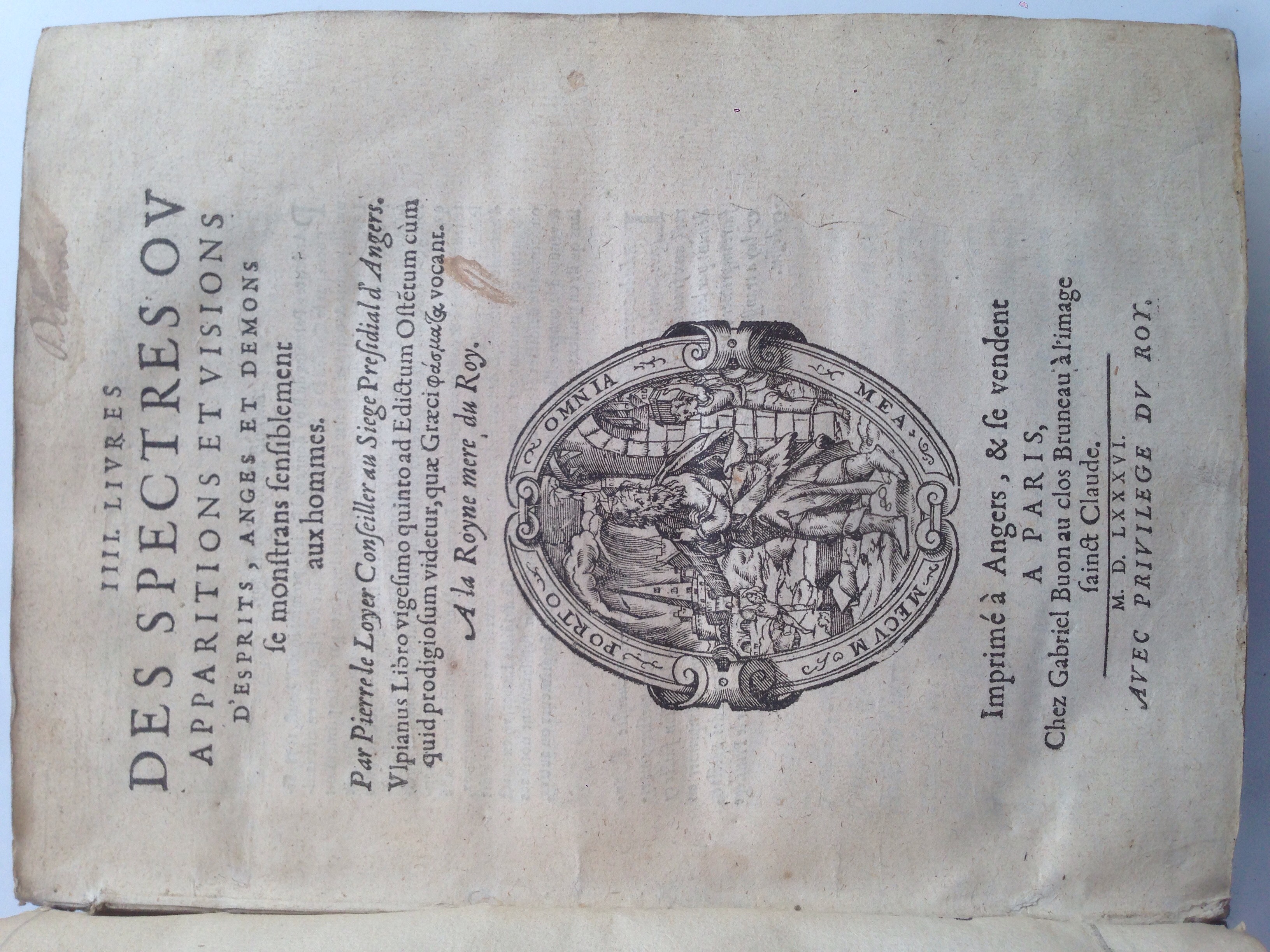 IIII Livres des spectres ou apparitions et visions d esprits, anges et ...