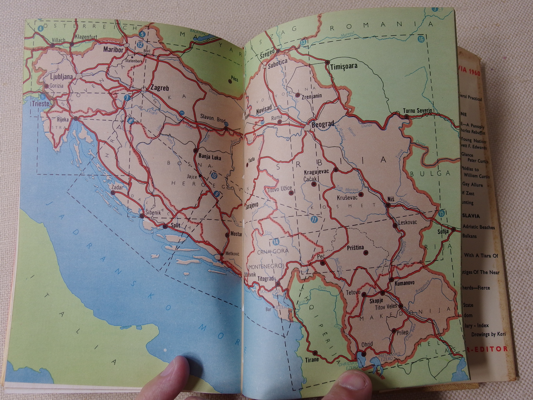 Fodor's Modern Guides Yugoslavia 1960 by Eugene Fodor: Fine Hardcover ...