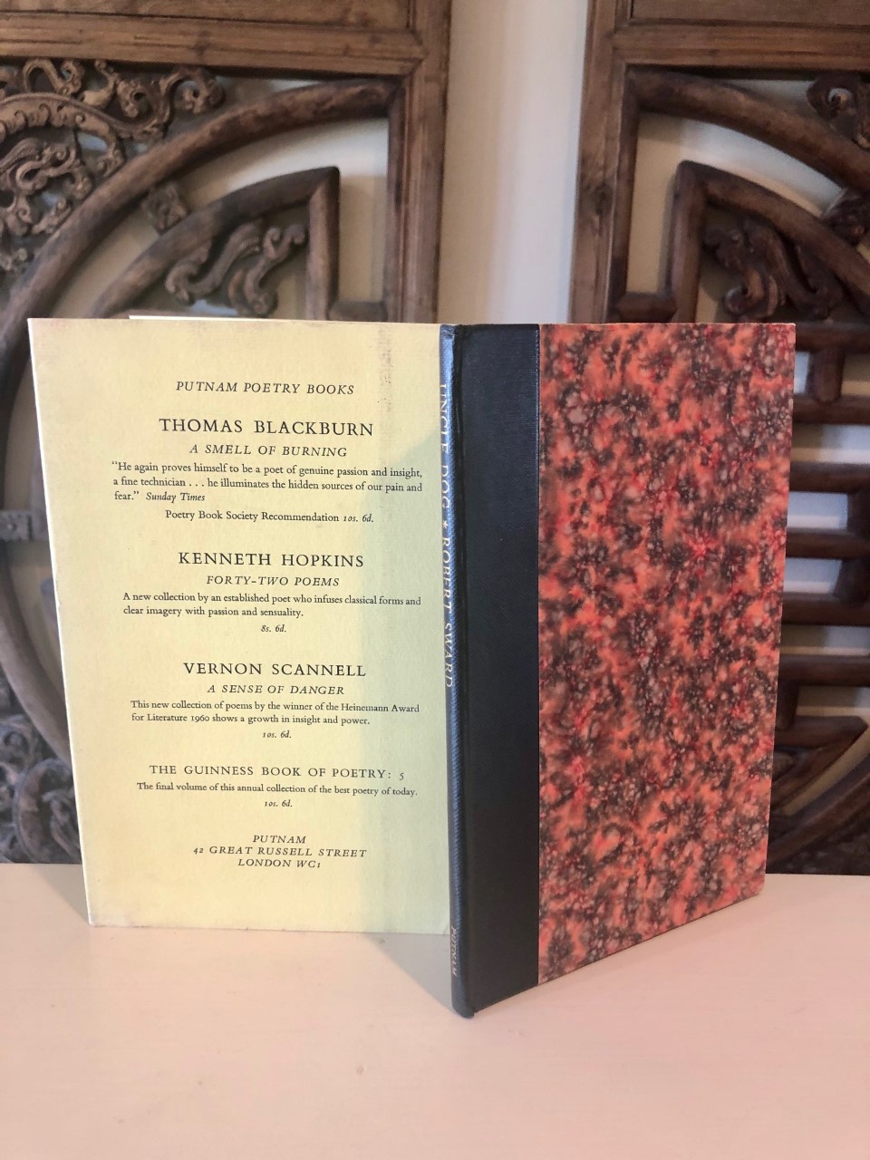 Uncle Dog and Other Poems by SWARD, Robert: Fine Hardcover (1962) First ...