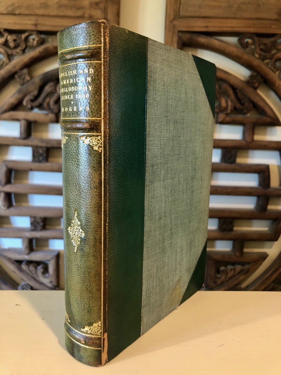 English and American Philosophy Since 1800 A Critical Survey de ROGERS ...