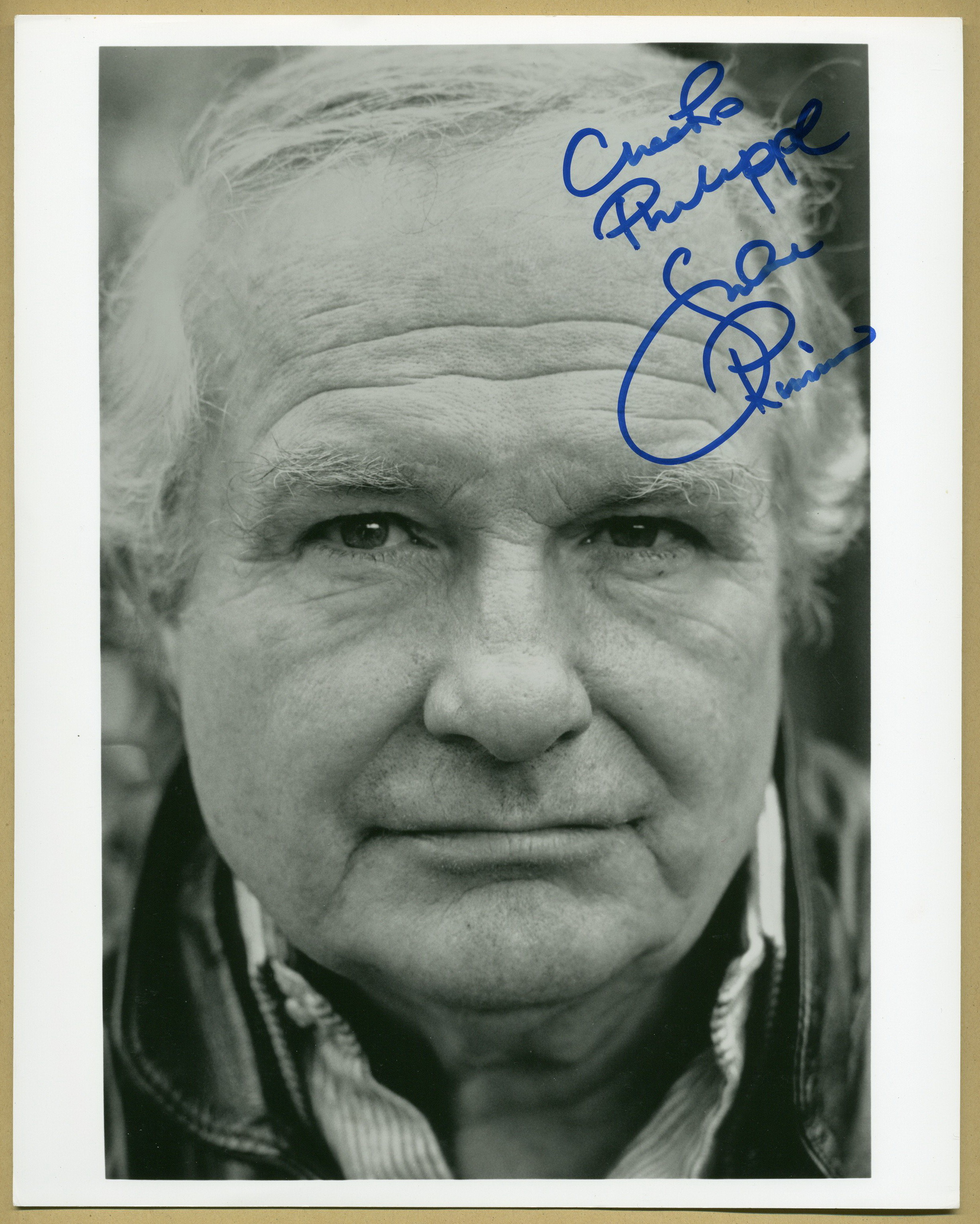 Shane Rimmer (1929-2019) - Signed large photo by Shane Rimmer (1929 ...