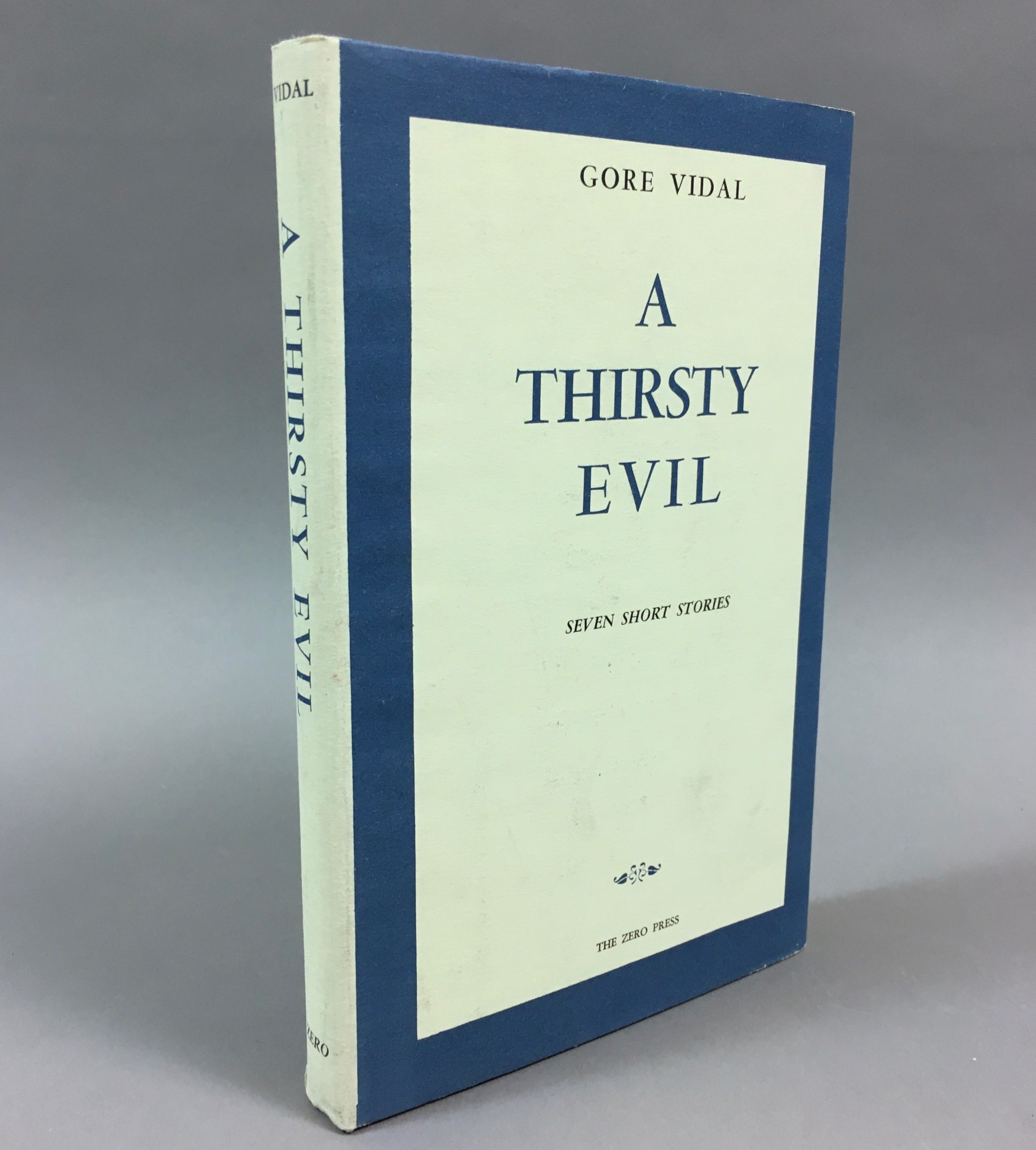 A Thirsty Evil: Seven Short Stories. [Signed] by Vidal, Gore: Near Fine ...