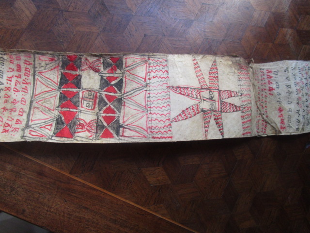 ETHIOPIAN MAGIC SCROLL (Manuscript): Manuscrito | Magnus