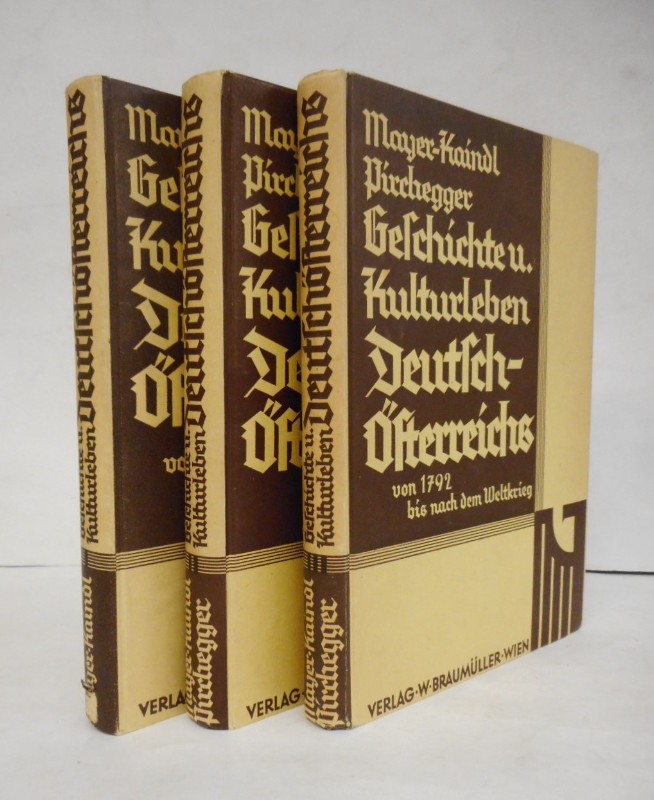 Geschichte und Kulturleben Deutschösterreichs. Auf Grundlage der ...