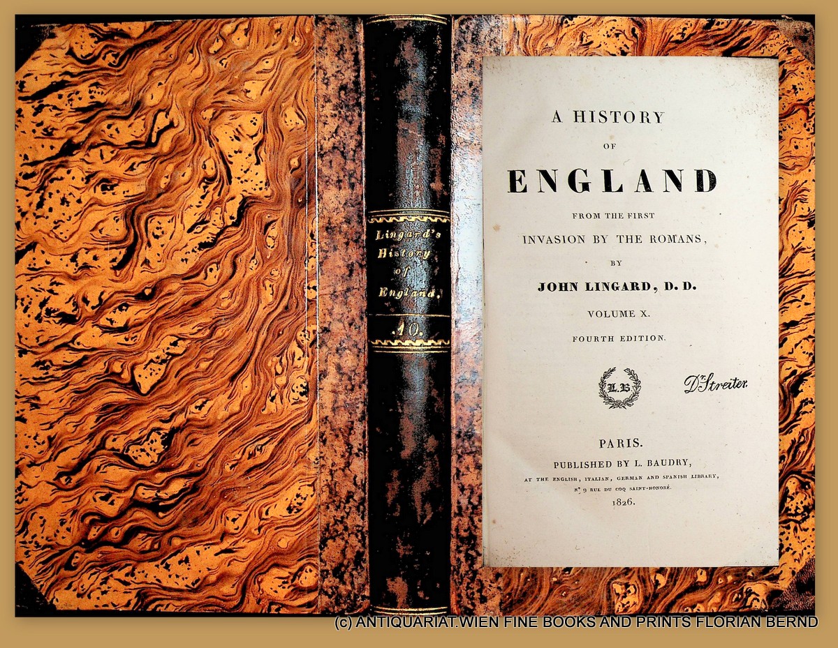 A History of England from the first invasion by the Romans VOLUME X ...