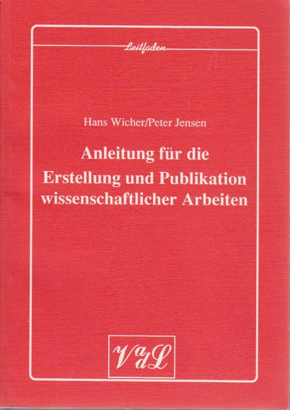 Anleitung für die Erstellung und Publikation wissenschaftlicher ...