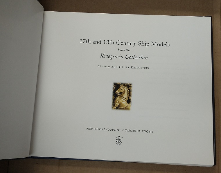 17th and 18th Century Ship Models from the Kriegstein Collection by ...