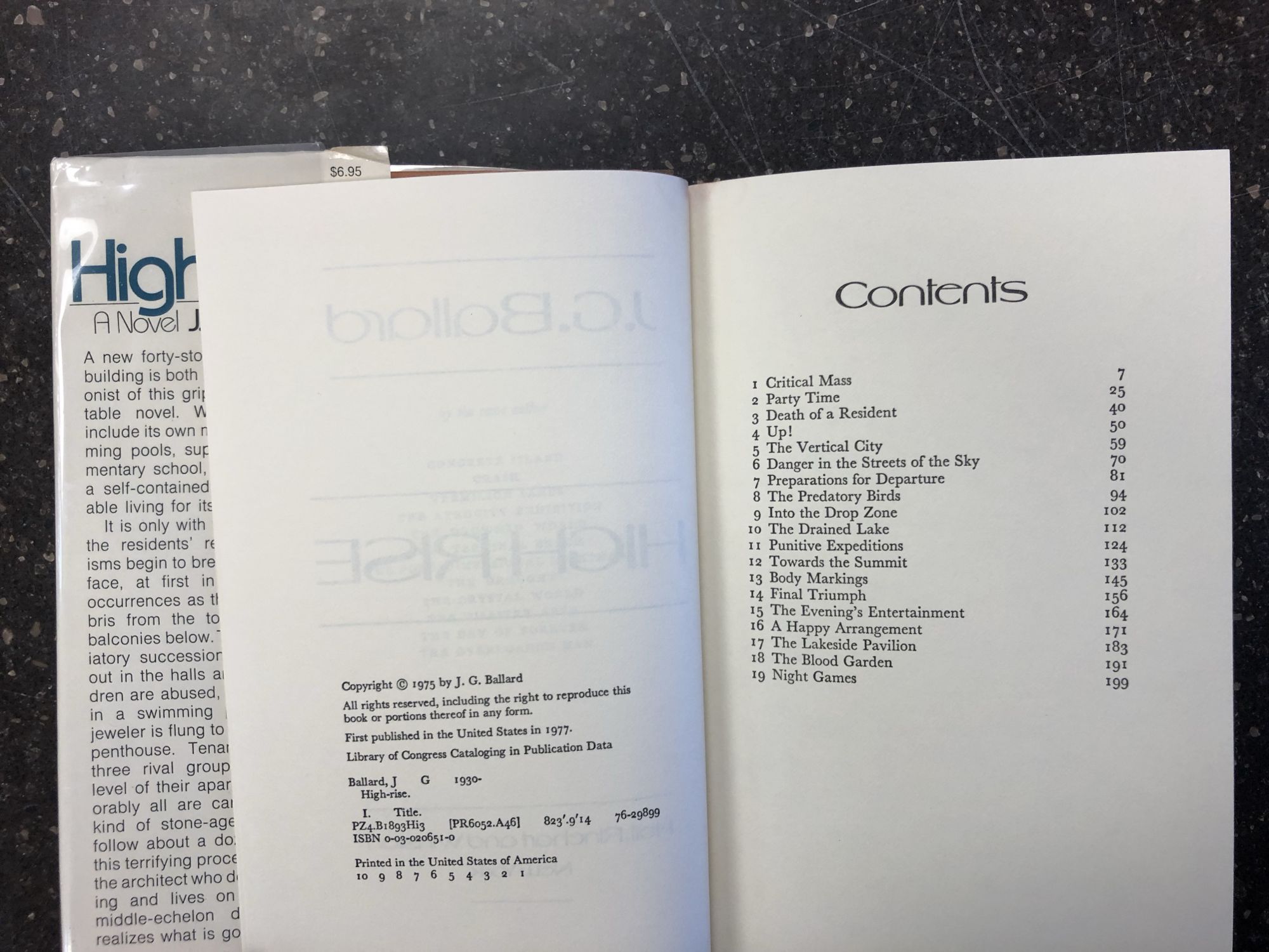 HIGH RISE de Ballard, J.G.: Hardcover (1975) First Edition. | Second ...