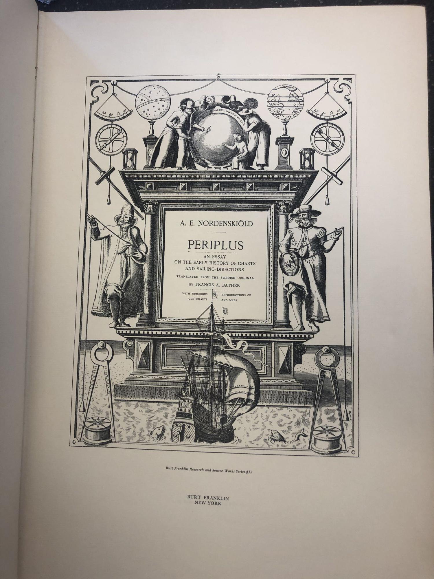 PERIPLUS: THE EARLY HISTORY OF CHARTS AND SAILING DIRECTIONS by ...