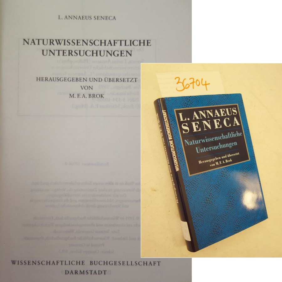 seneca naturales quaestiones - ZVAB