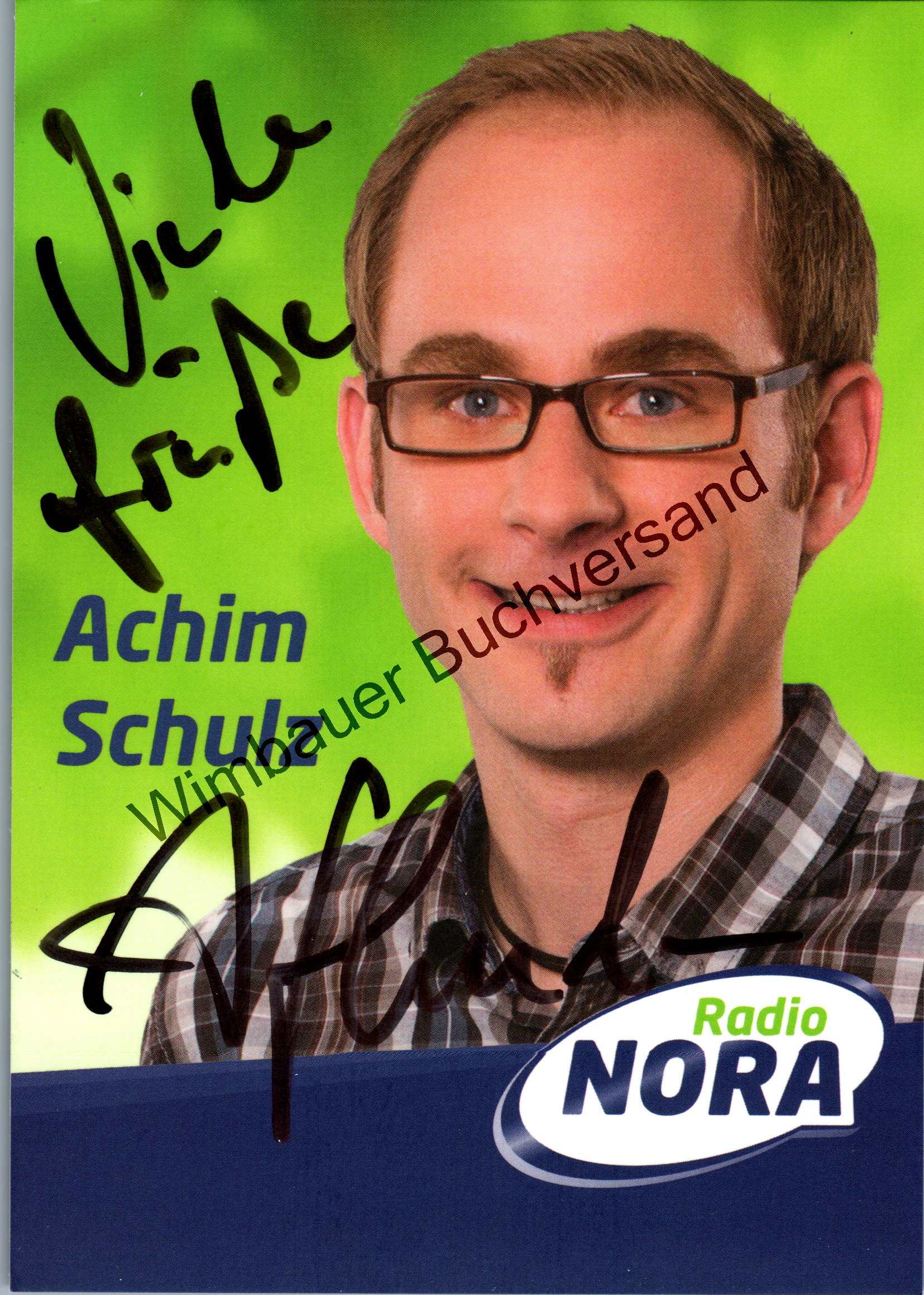 Original Autogramm Achim Schulz Radio RSH /// Autogramm Autograph ... Original Autogramm Achim Schulz Radio RSH /// Autogramm Autograph ...