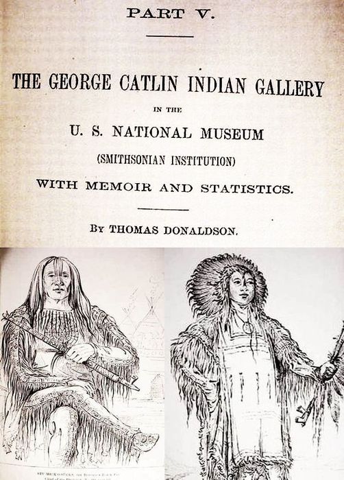 The George Catlin Indian Gallery / In The / U.S. National Museum ...