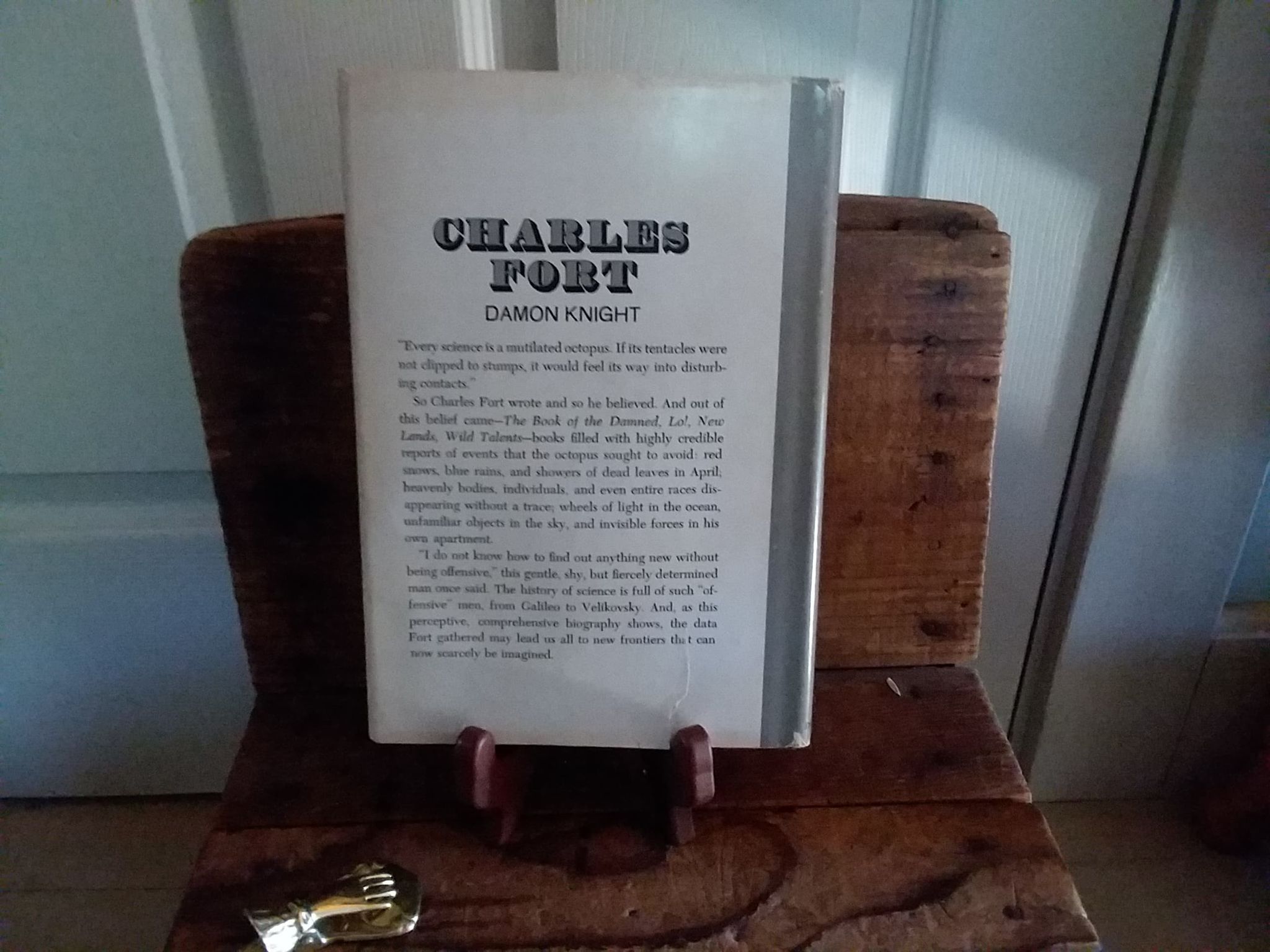 CHARLES FORT Prophet of the Unexplained by Damon Knight: Very Good ... CHARLES FORT Prophet of the Unexplained by Damon Knight: Very Good ...