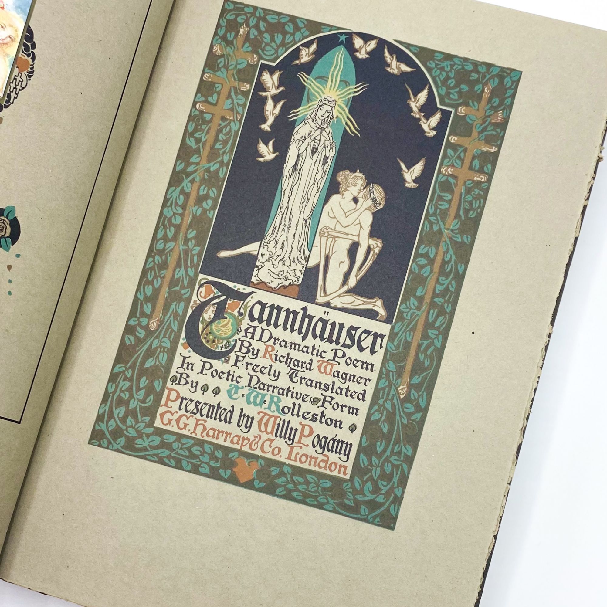 TANNHAUSER by Wagner, Richard; Pogany, Willy: Fine. (1911) Signed by ...