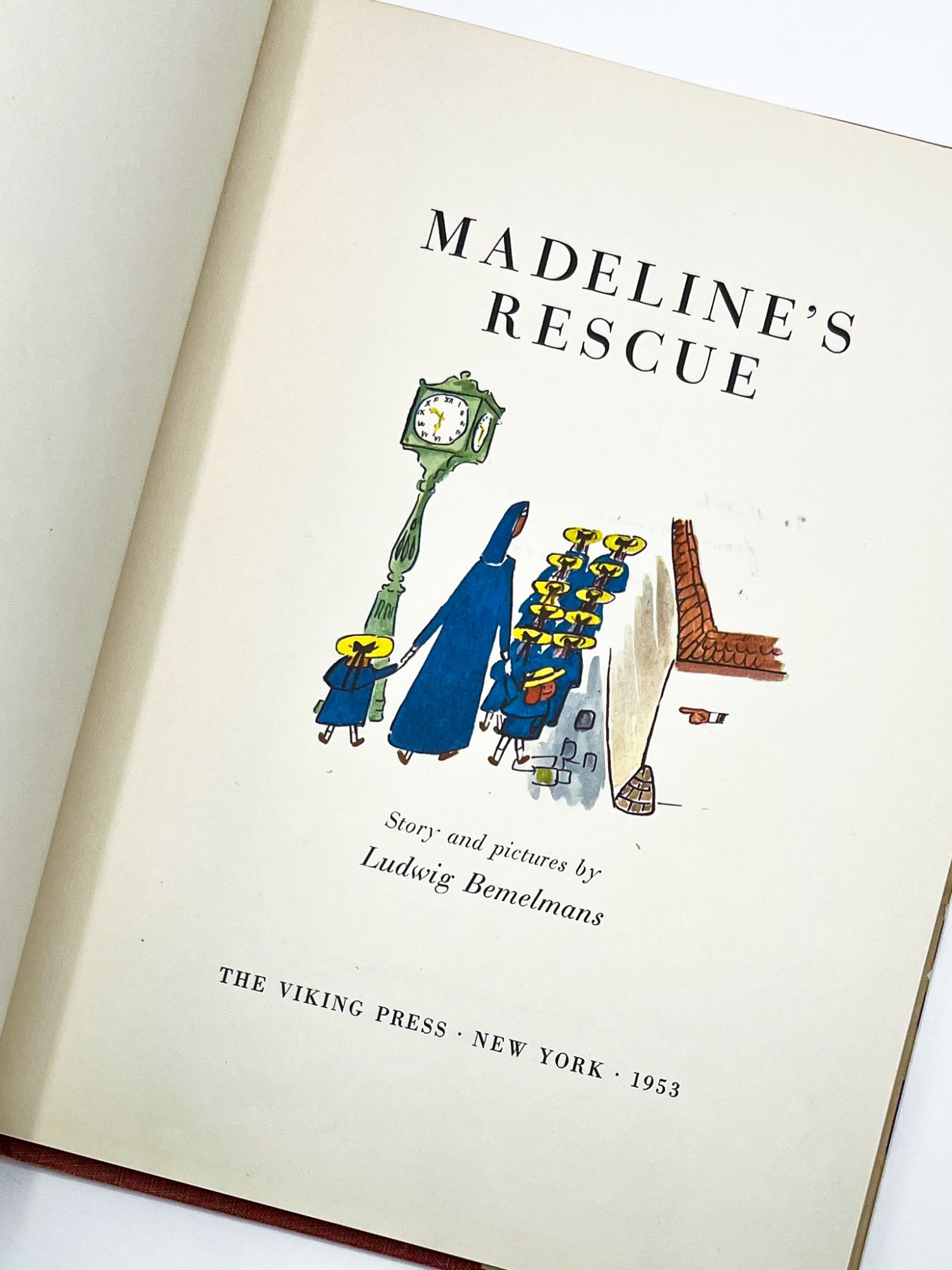 MADELINE'S RESCUE by Bemelmans, Ludwig: Near fine in near-fine jacket ...