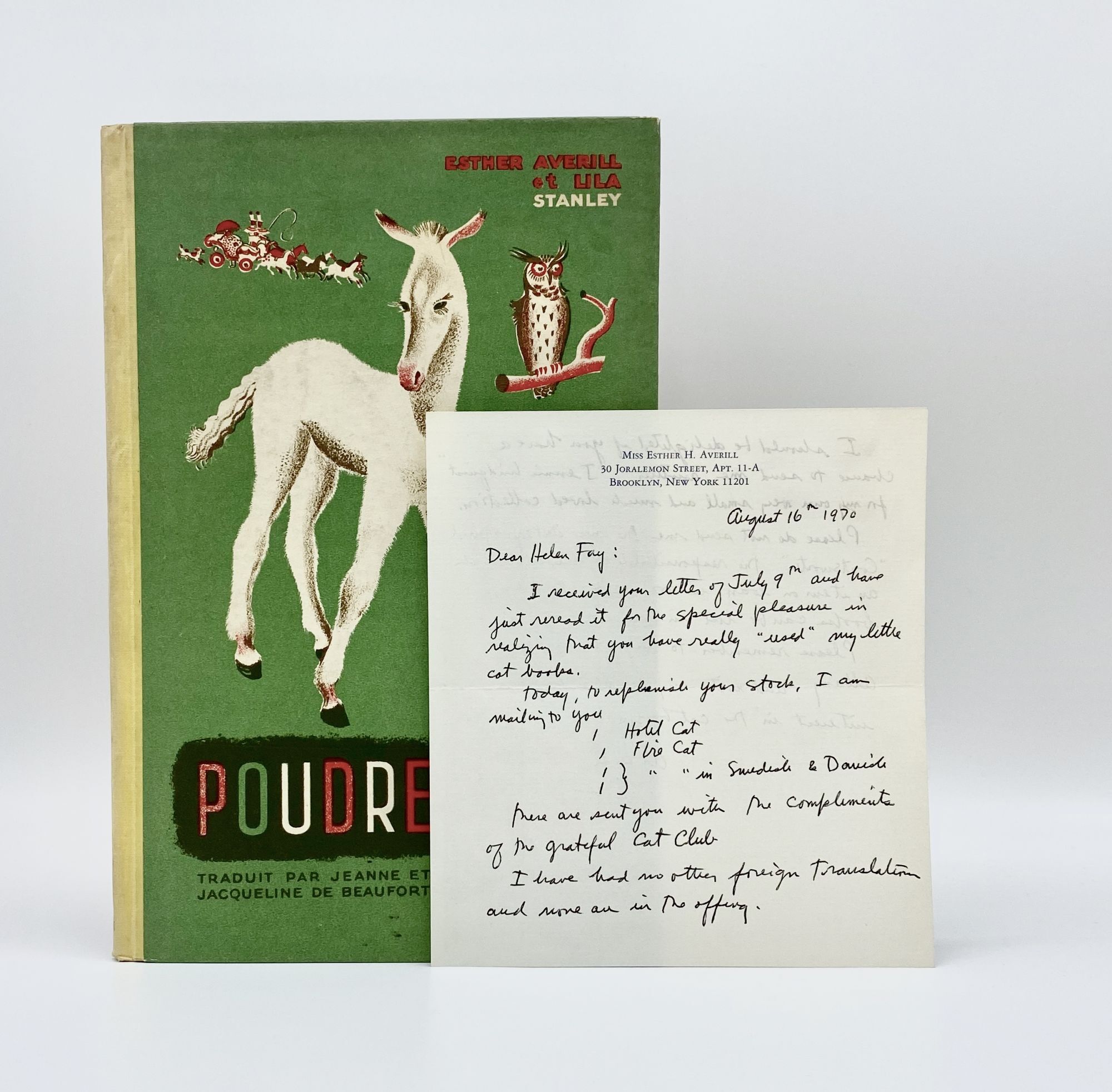 POUDRE by Averill, Esther; Stanley, Lila; Rojankovsky, Feodor: Near ...