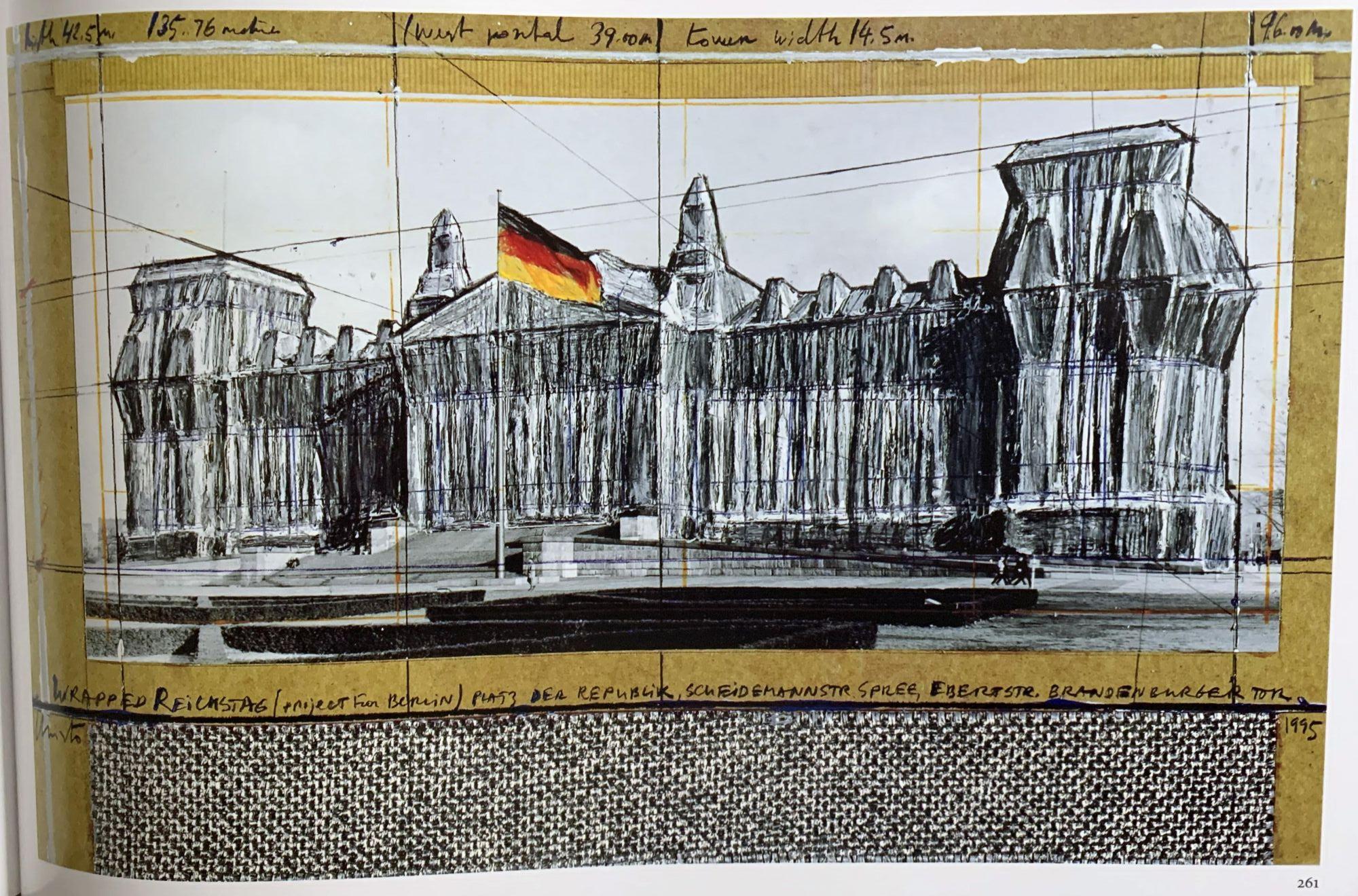 Wrapped Reichstag Berlin 1971-1985 by CHRISTO & JEAN-CLAUDE: (1996 ...