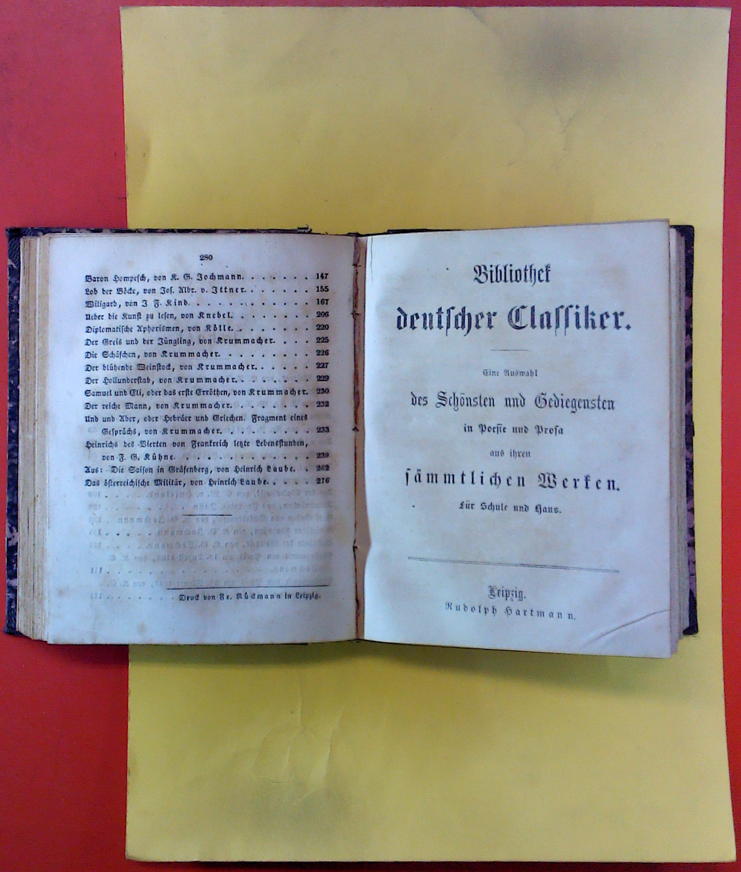 Bibliothek deutscher Classiker. Eine Auswahl des Schönsten und ...