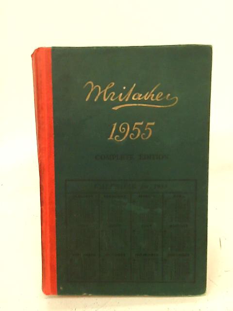 Whitaker's Almanack 1955 by Joseph Whitaker: Fair (1111) | World of ...