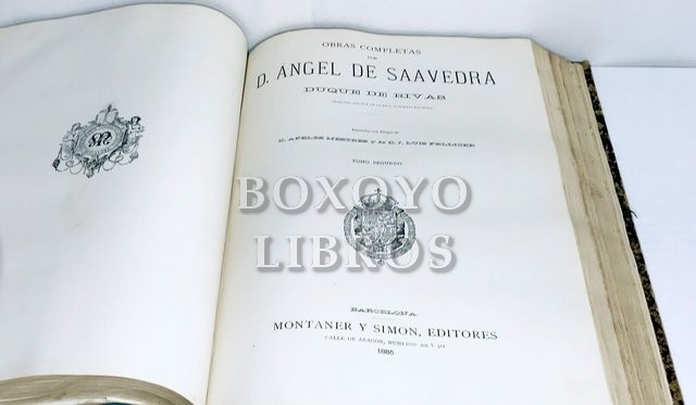 Obras completas. Tomos I y II. Ilustraciones de Apeles Mestres y J. L ...