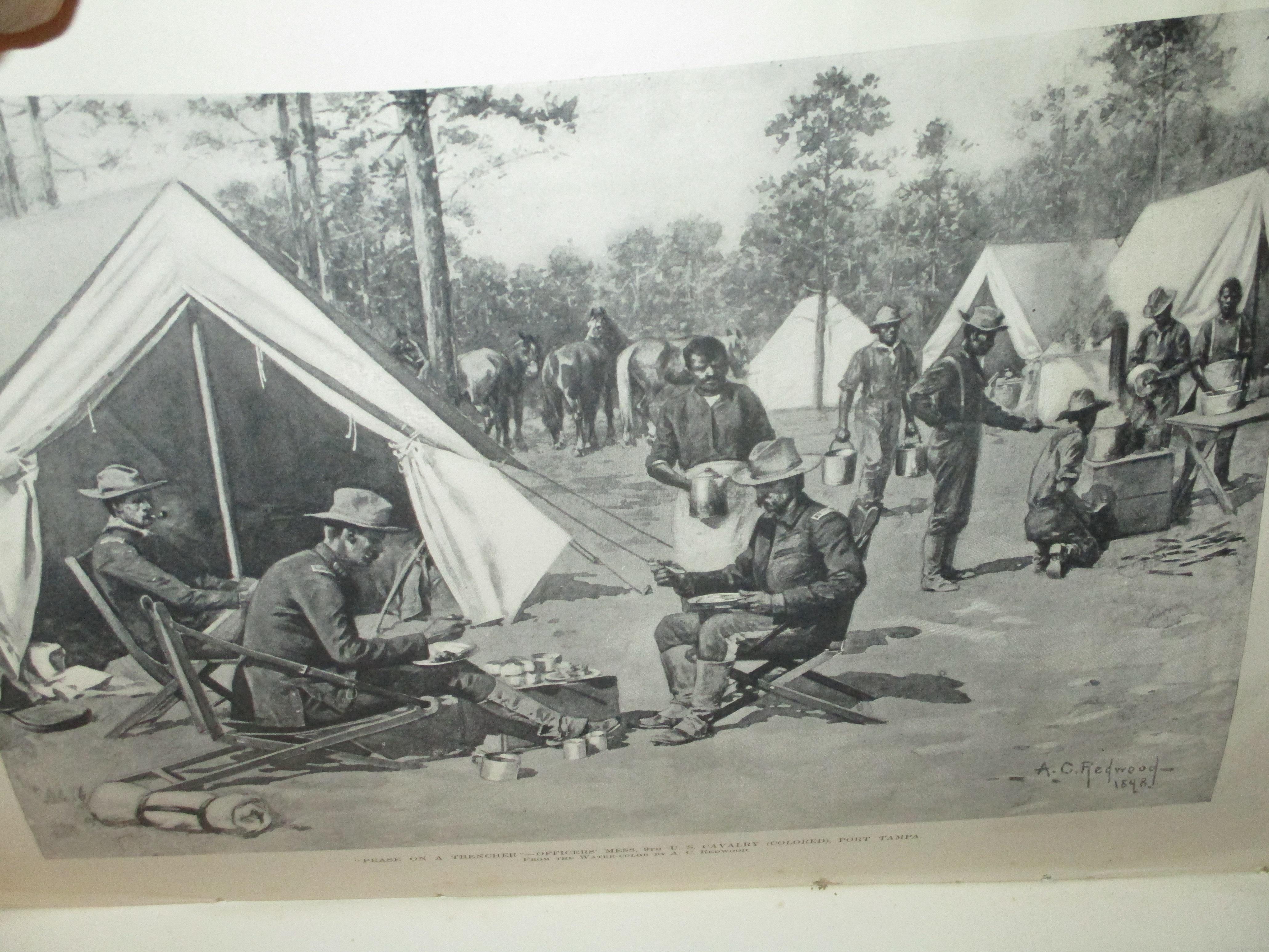 1898 Harper's Weekly: Invasion of Cuba - Spanish American War - Teddy ...