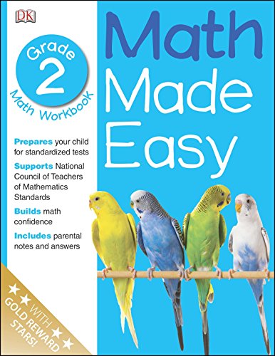 Math Made Easy: Second Grade Workbook (Math Made Easy) by DK Publishing ...
