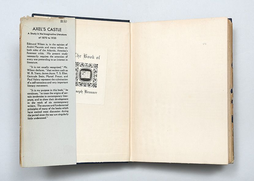 Axel's Castle. A Study in the Imaginative Literature of 1870-1930. by ...