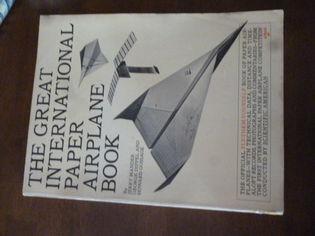 The Great International Paper Airplane Book by Mander, Jerry; Dippel ...