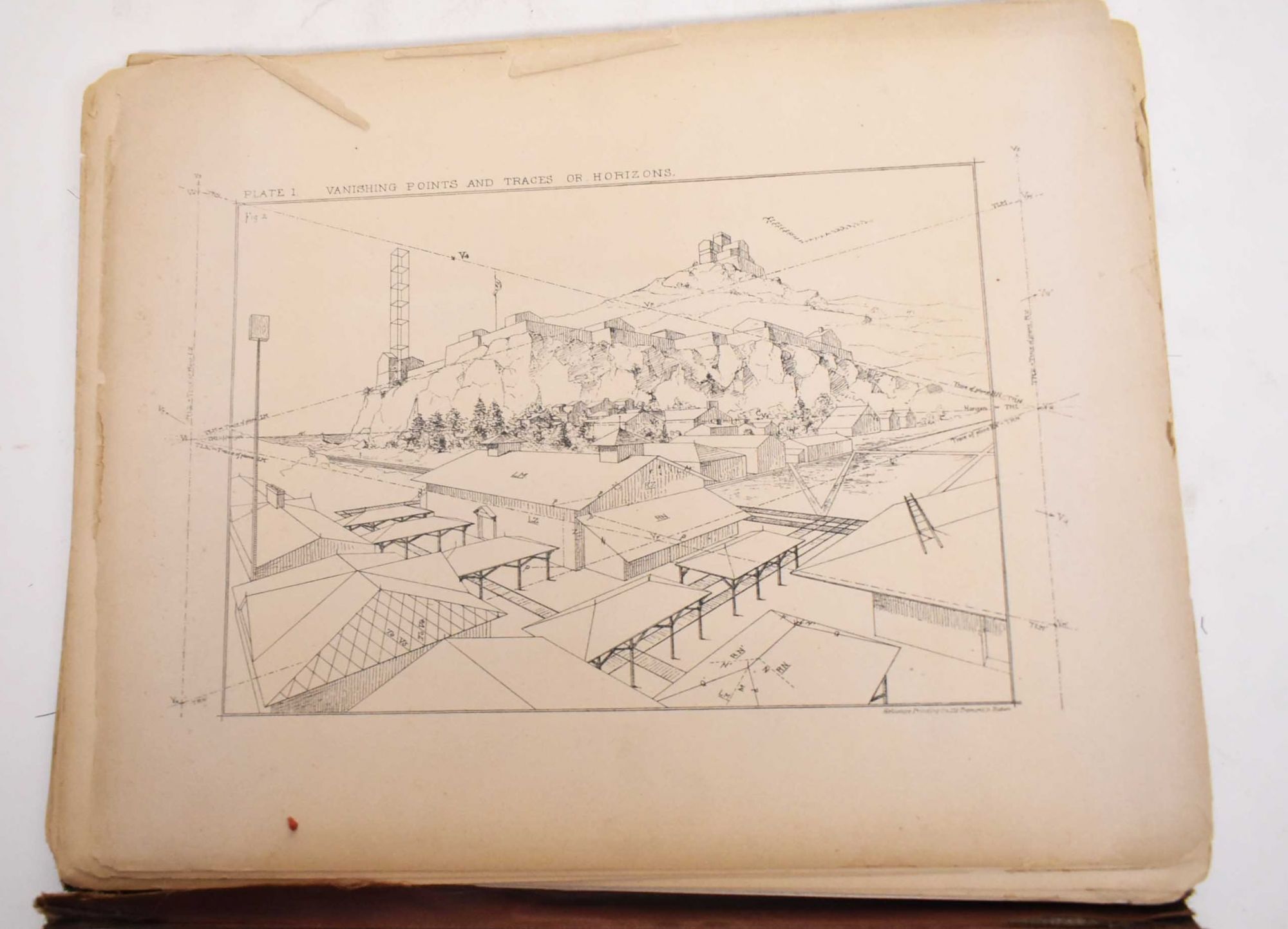 Ware's Modern Perspective: Plates by Ware, William R.: Hardcover (1880 ...