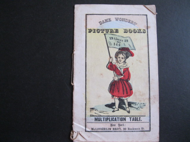 DAME WONDERS' PICTURE BOOKS - MULTIPLICATION TABLE de Anonymous: Very ...