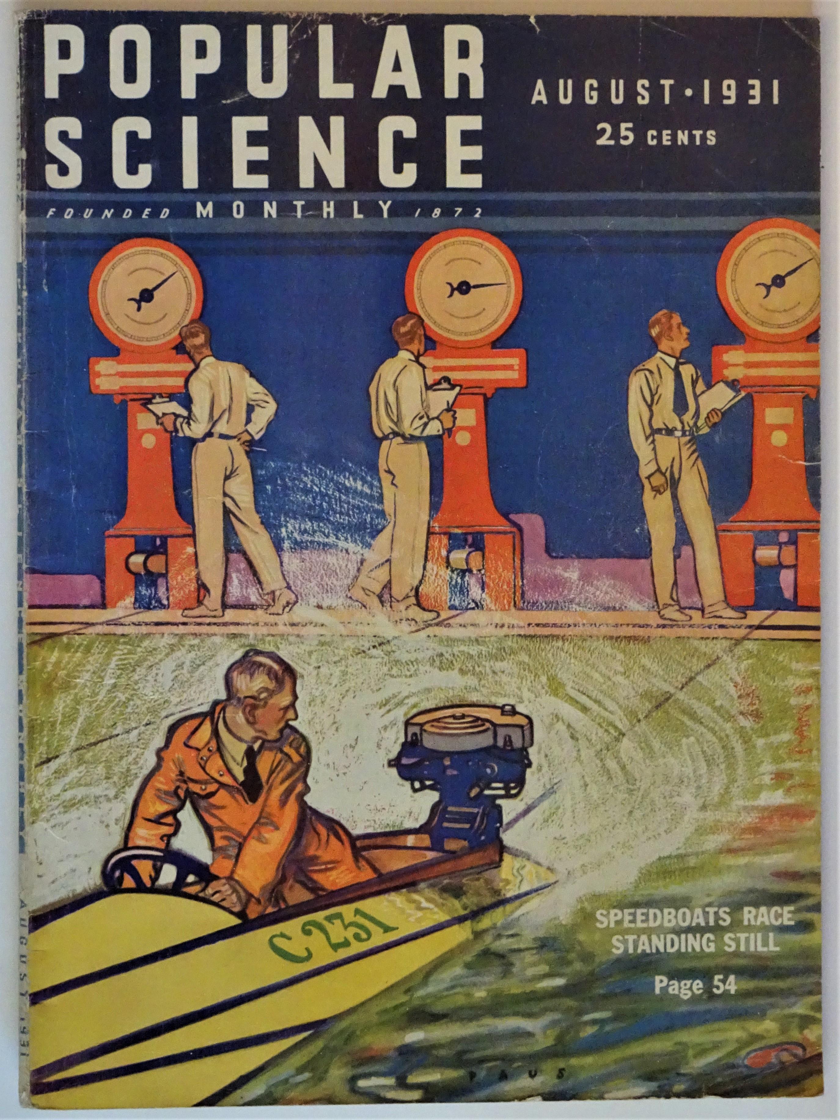 Popular Science Monthly, Complete Year Jan. - Dec. 1931 by Including ...
