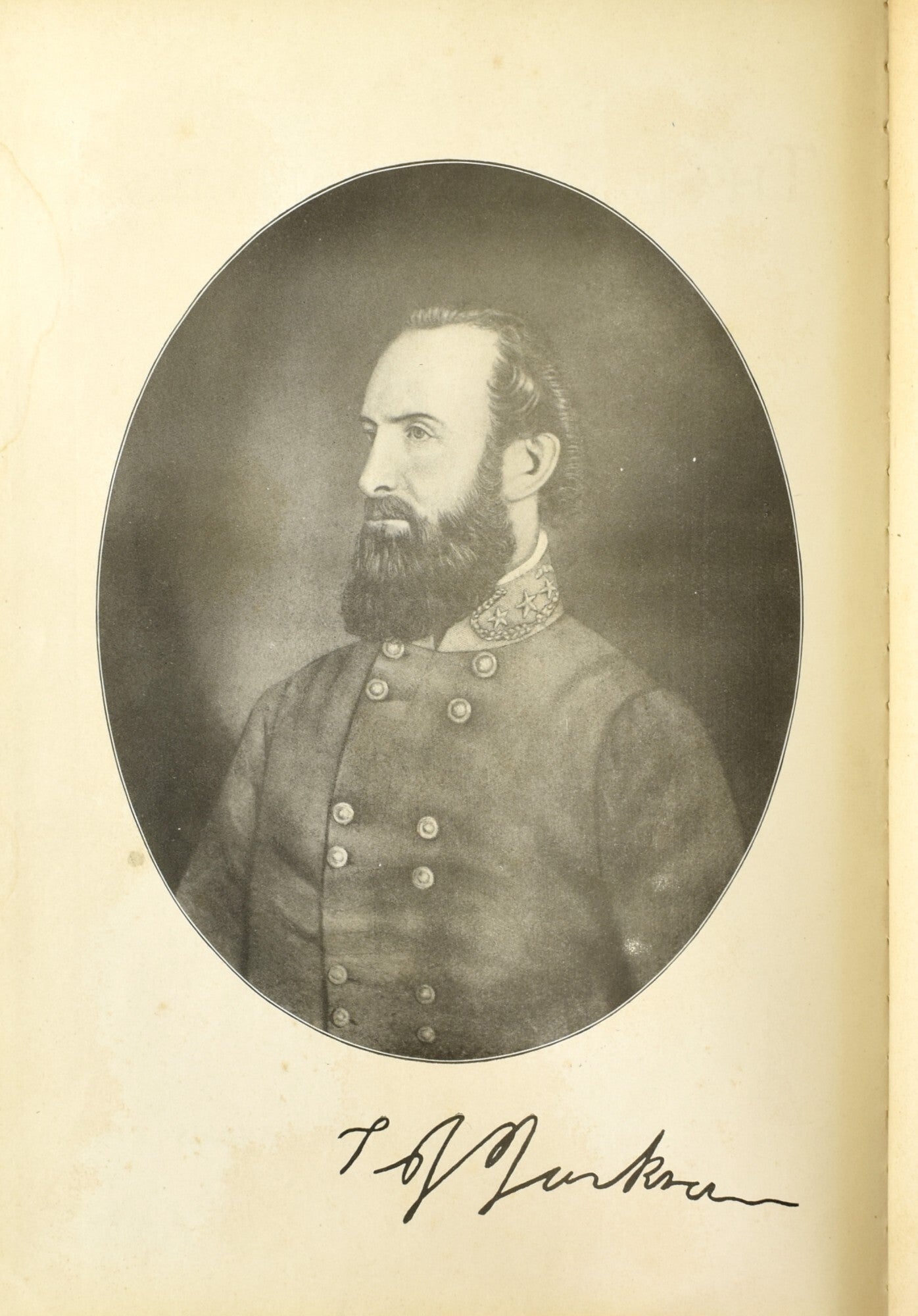 THOMAS JONATHAN JACKSON. 1824 1863. A SKETCH by Edward C. Smith: Very ...