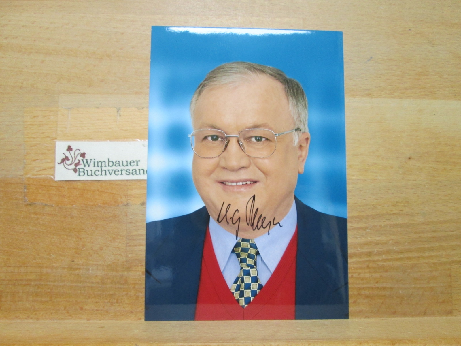 Original Autogramm Ludwig Stiegler SPD /// Autogramm Autograph signiert ...
