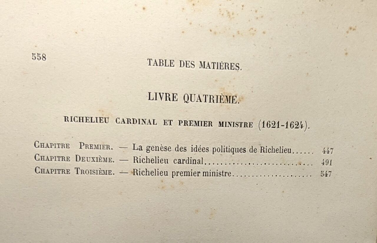 Histoire du Cardinal de Richelieu -tome premier: La jeunesse de ...