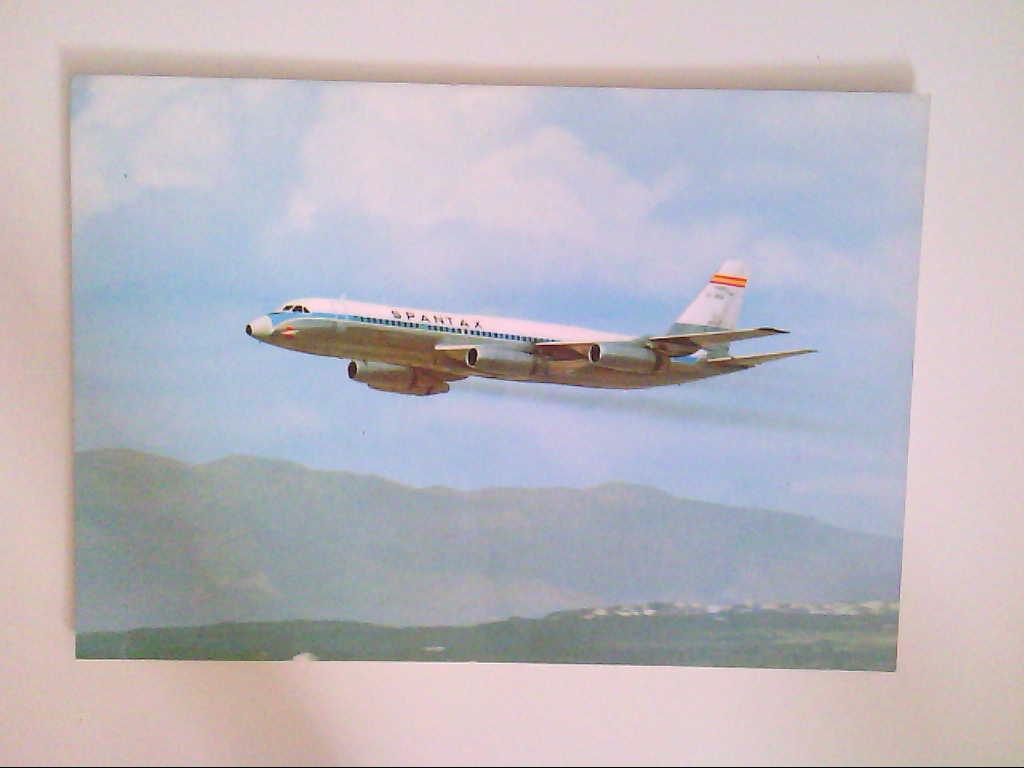 Spantax. Convair CV 990 A " Coronado ". AK.: (1970) Manuskript ...