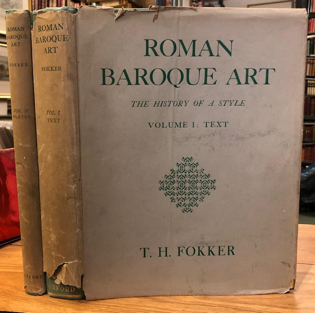 Roman Baroque Art : The Hstory of a Style. Volume I: Text. Volume II ...