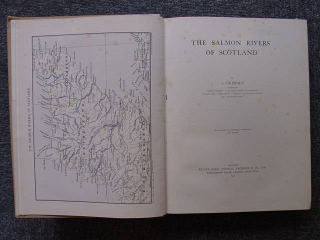 the salmon rivers of scotland. von GRIMBLE A.: (1902) | Tiré à Part
