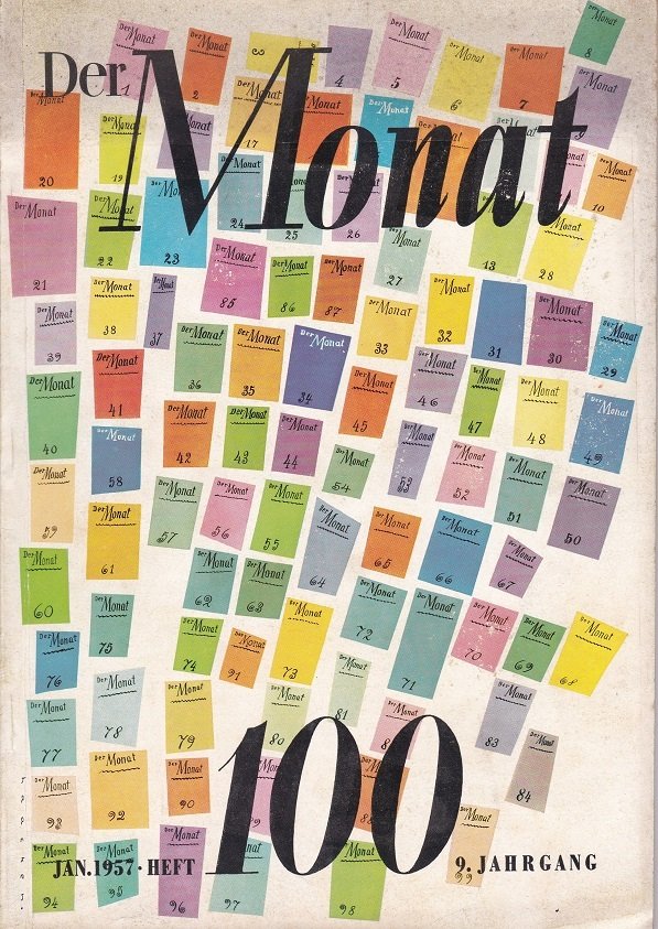 Der Monat. Eine internationale Zeitschrift für Politik und geistiges ...