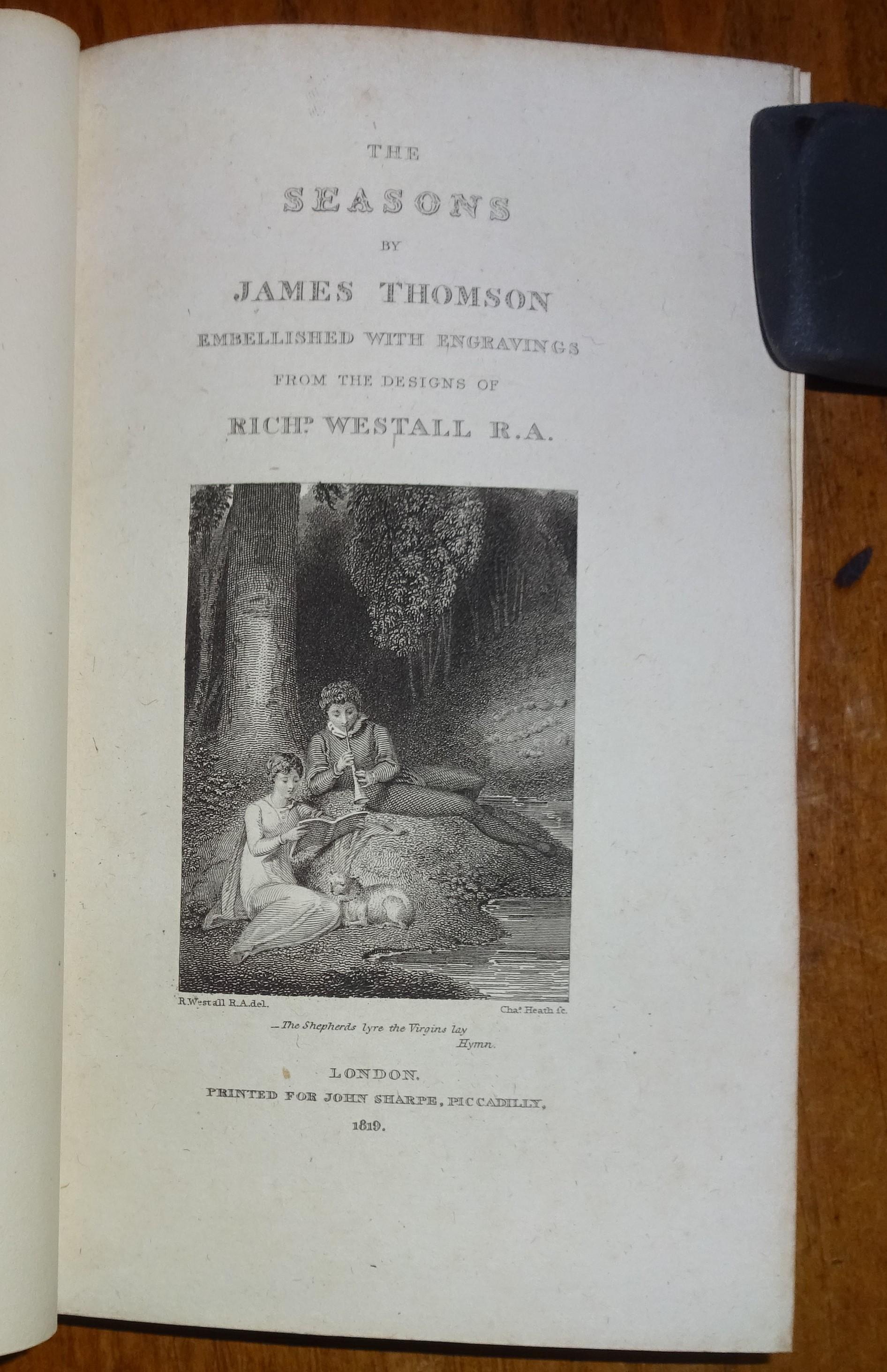 The seasons. embellished with engravings from the designs of Rich'd ...