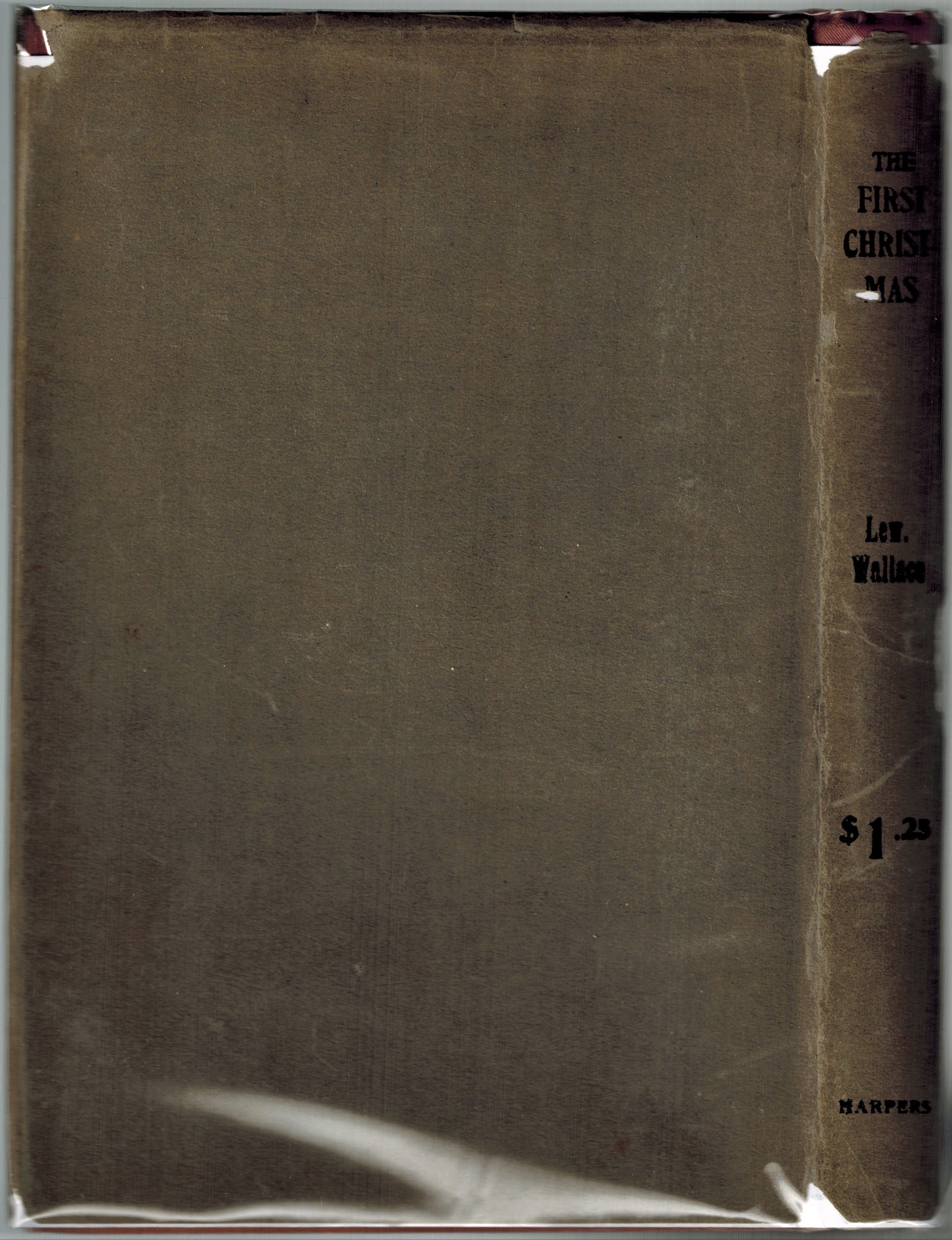 The First Christmas ( in RARE dust wrapper) by Wallace, Lew: Near Fine ...