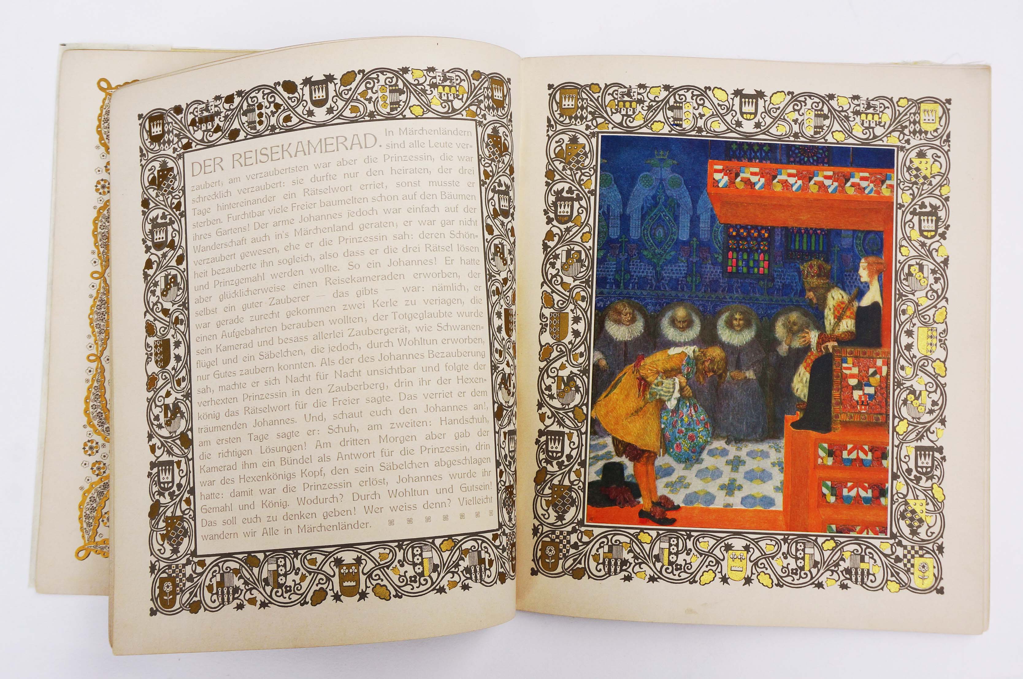 Zwölf märchen, nacherzählt von Hugo Salus, Illustriert von Heinrich ...