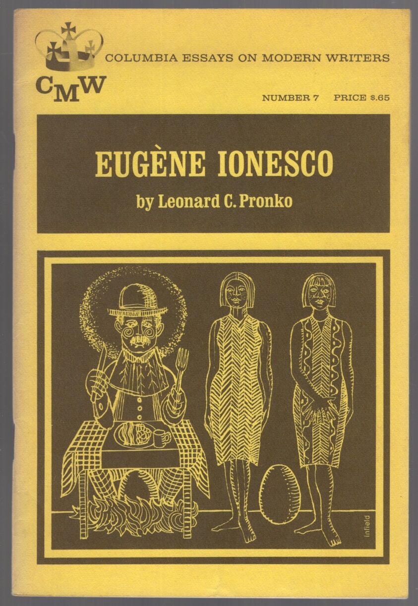 Eugene Ionesco by PRONKO, Leonard C.: Near Fine Softcover (1965 ...
