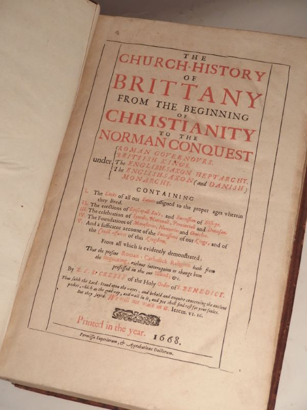 The Church-History of Brittany, from the Beginning of Christianity to ...