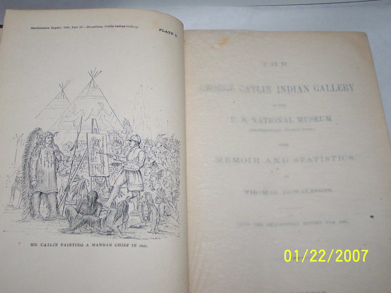 The George Catlin Indian Gallery by George Catlin: Good Hardcover (1887 ...