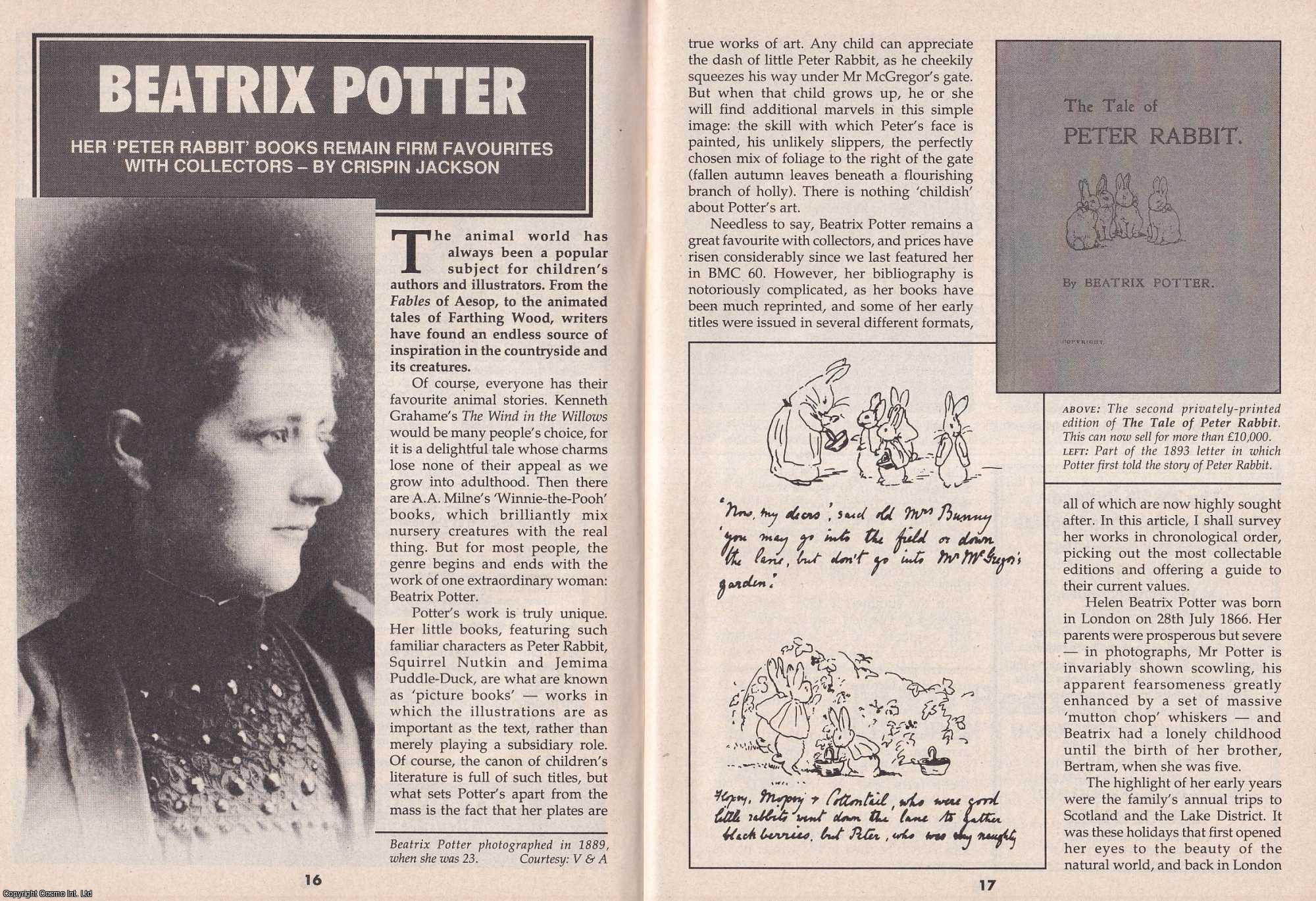 Beatrix Potter. Her Peter Rabbit Books Remain Firm Favourites. This is ...