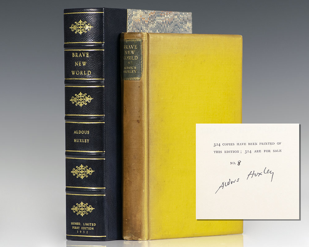 Brave New World. by Huxley, Aldous: (1932) Signed by Author(s) | Raptis ...